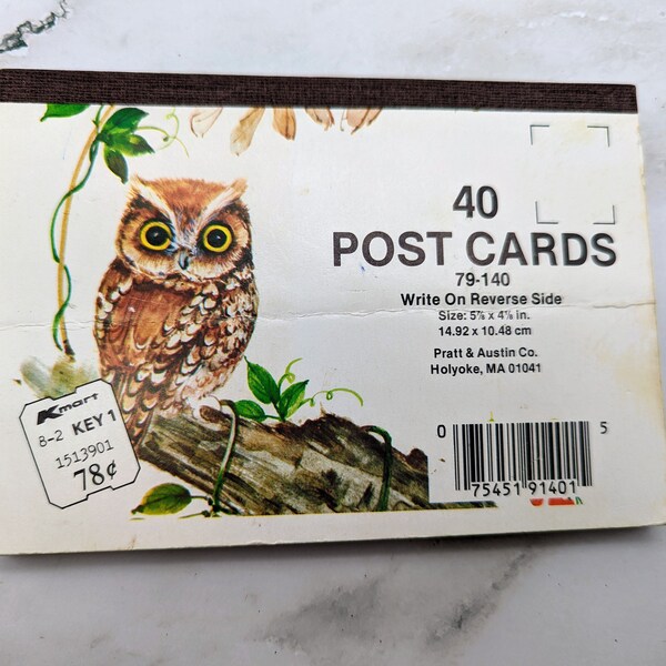 Unused Postcard - Etsy