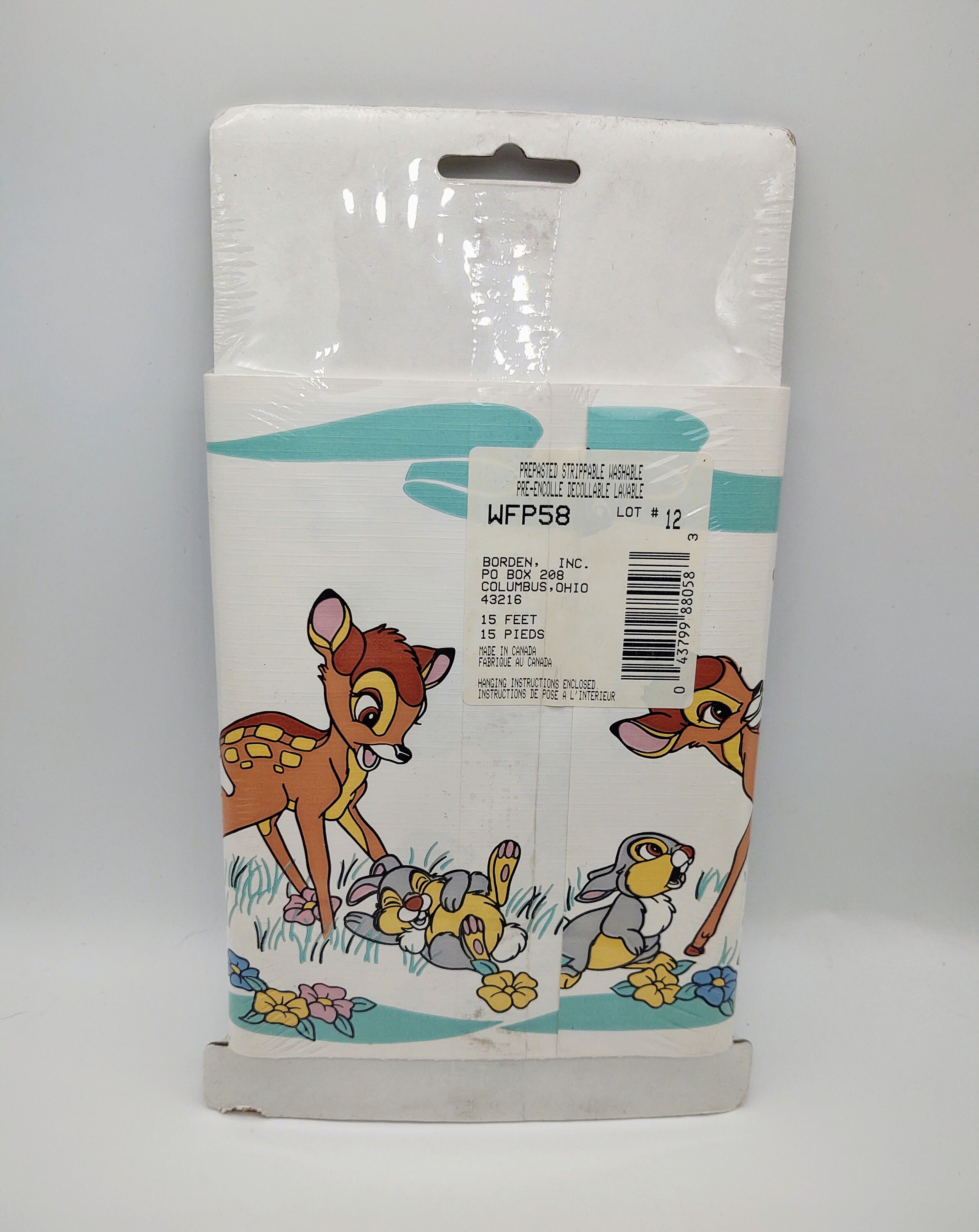 Vintage Disney Babies Bambi Decorative Wall Border 5 Yd | Etsy