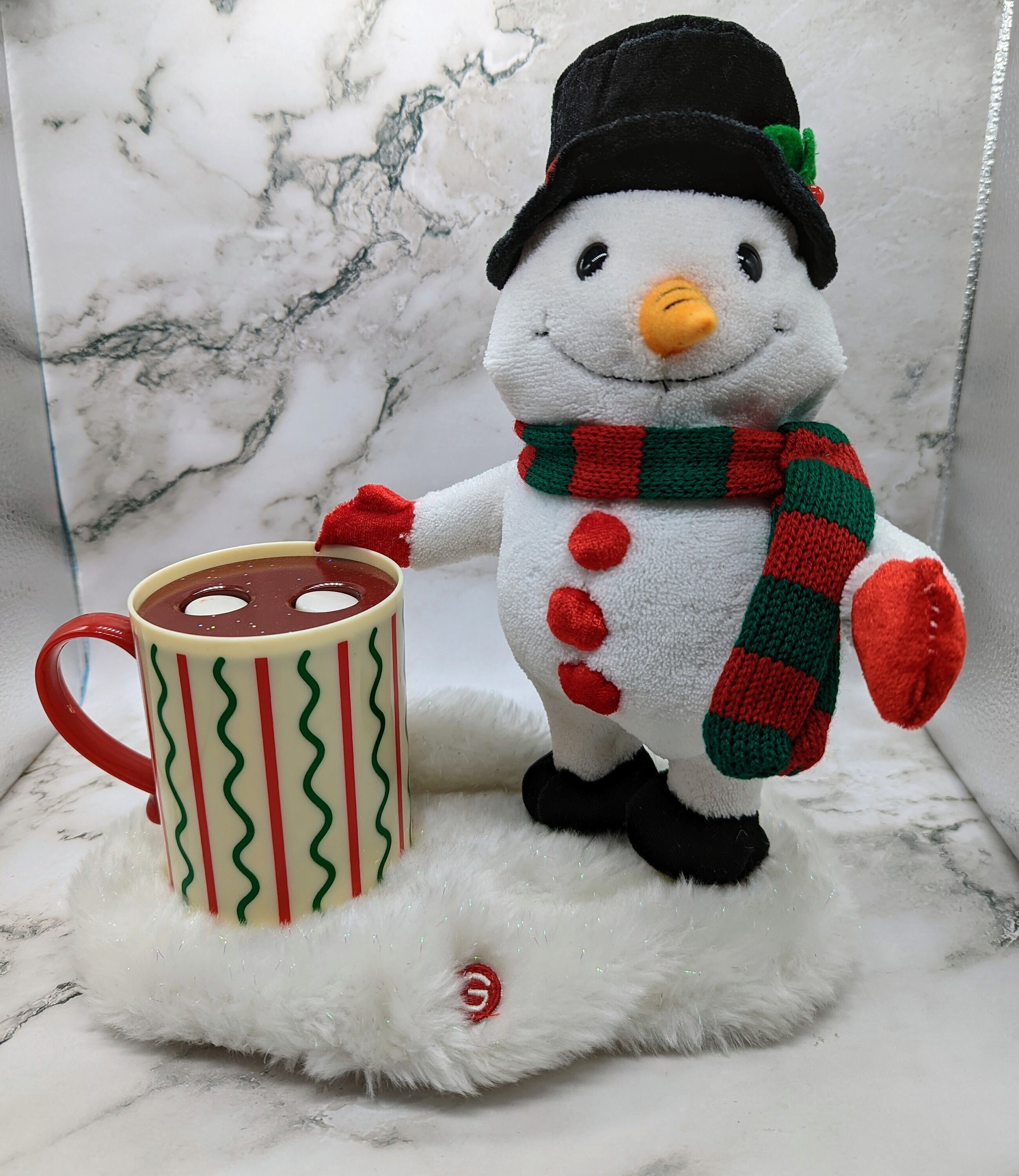 Snowman Singing Together