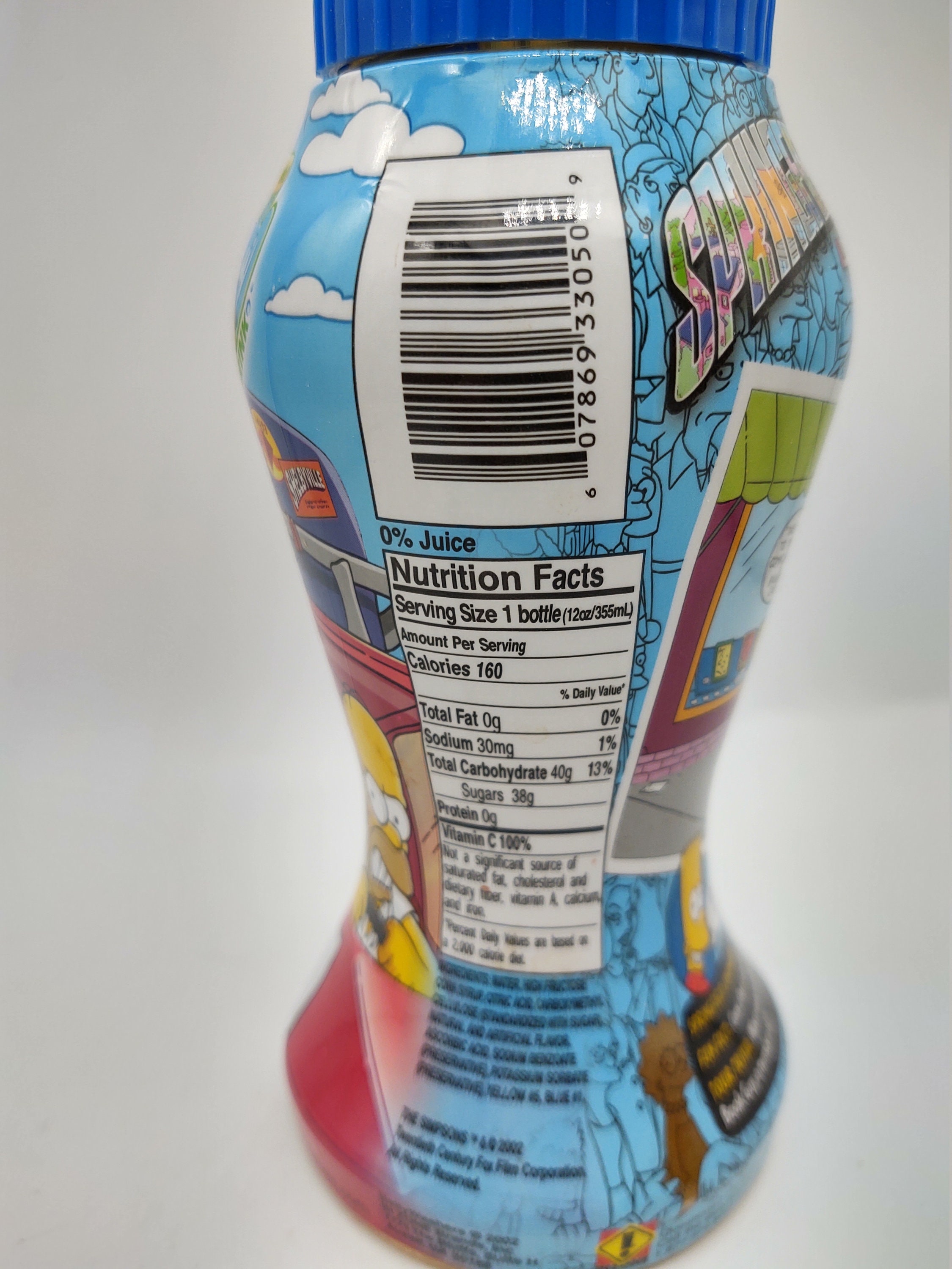 Vintage Homer Simpson Belly Washers Drink Bottle - Etsy