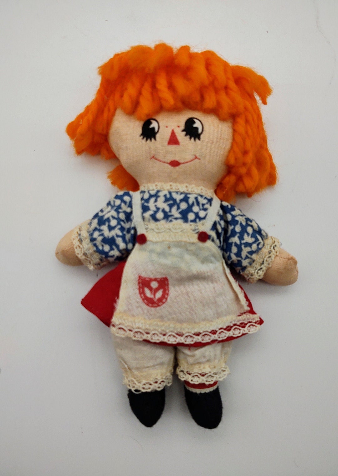 Vintage Hallmark Knickerbocker 6" Coleccionable Raggedy Ann Muñeca ...