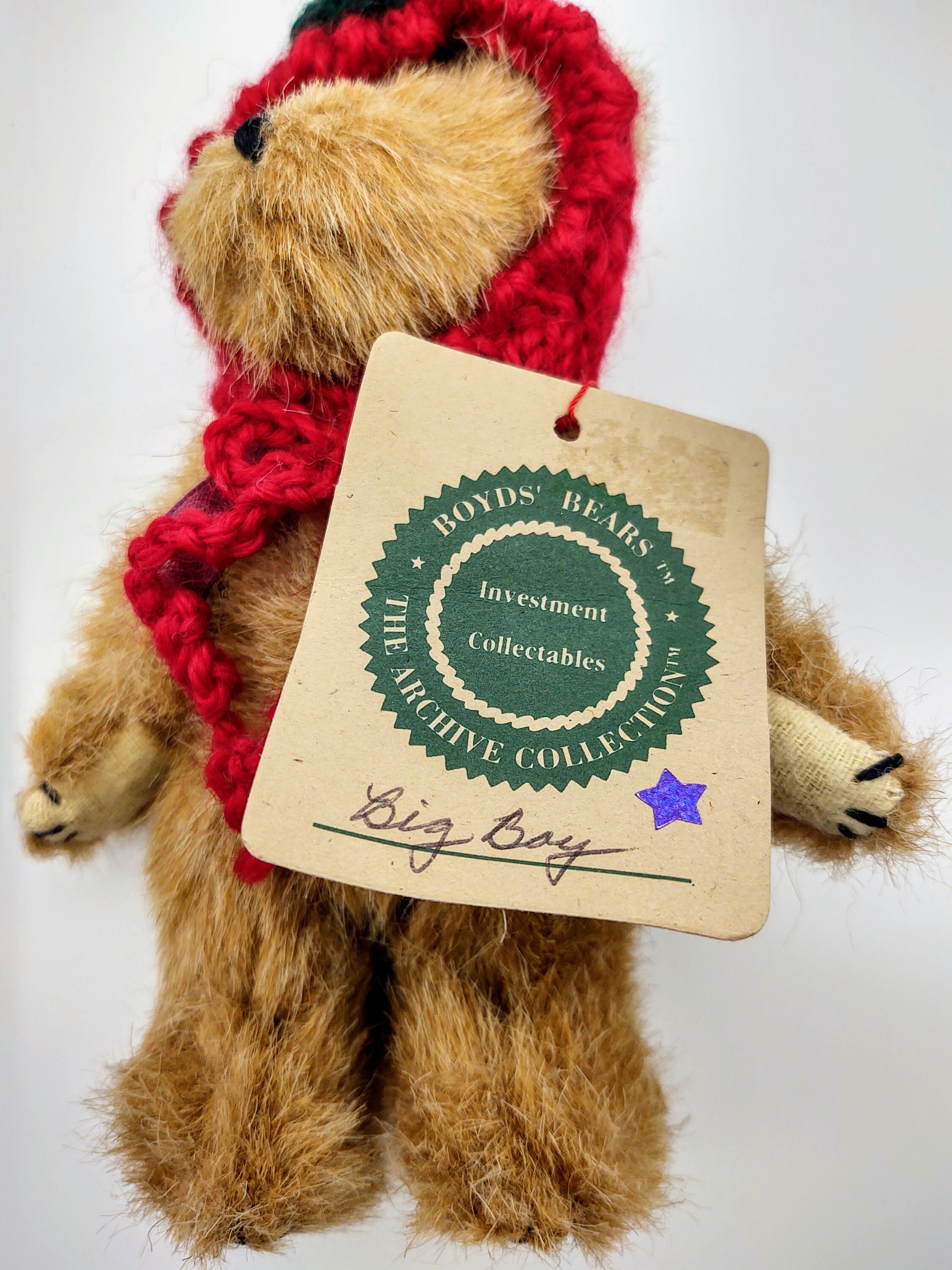 Toys REDUCED Boyds' Bear Tomato Big Boy Stuffed Animals & Plushies etna ...