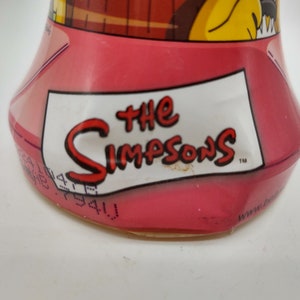 Vintage Homer Simpson Belly Washers Drink Bottle - Etsy