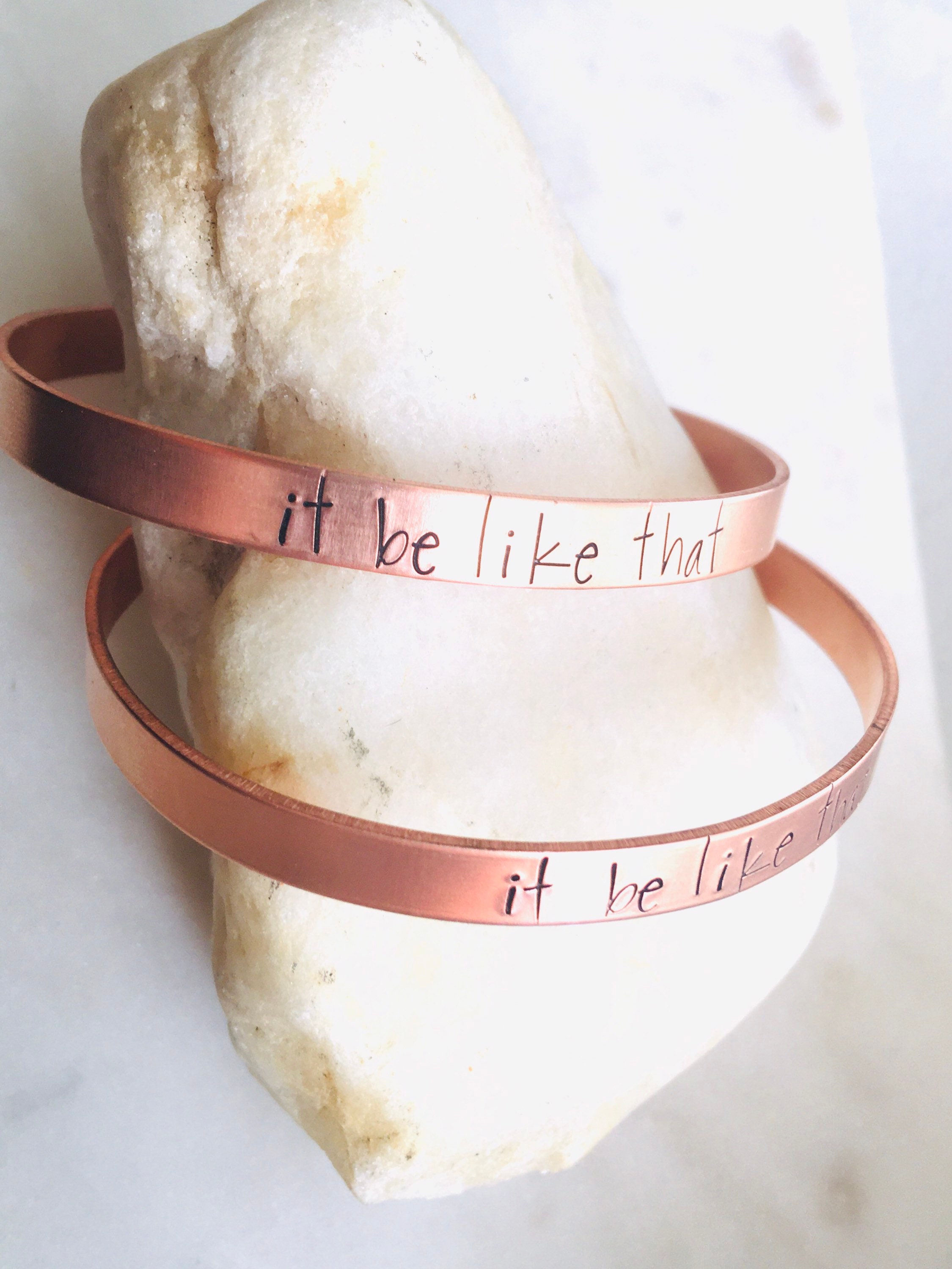 It Be Like That Cuff Stocking Stuffer Breakup Gift Bracelet - Etsy UK