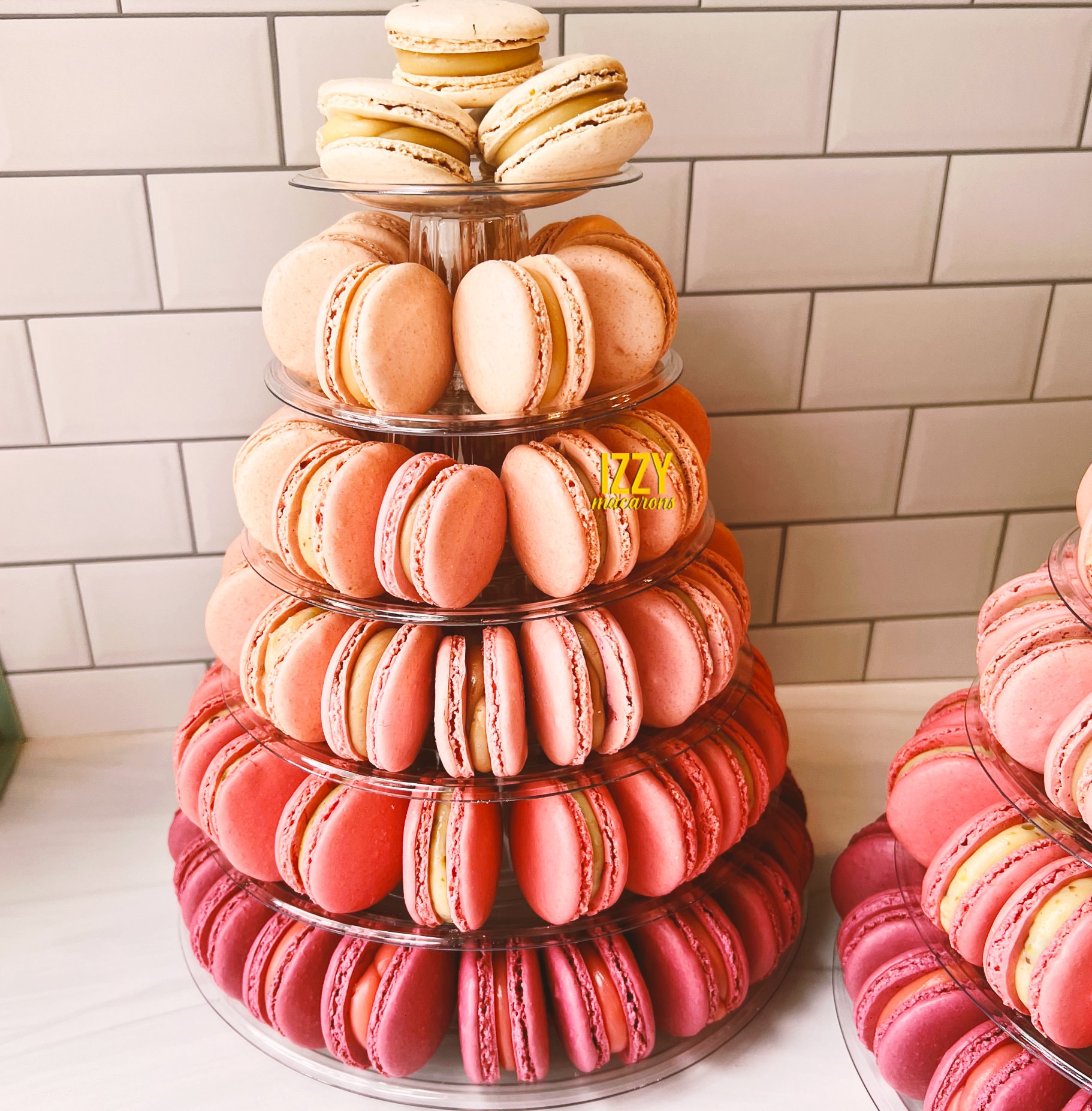Pink Macaron Tower