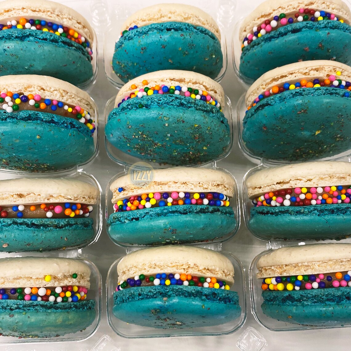 French Macarons 12 Macarons Box Cookies ICE PACK - Etsy