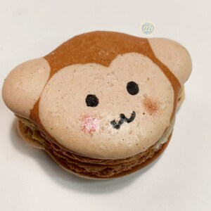 Zoo Animals French Macarons 12 or 24 - Choose Your Flavors - Elephant ...