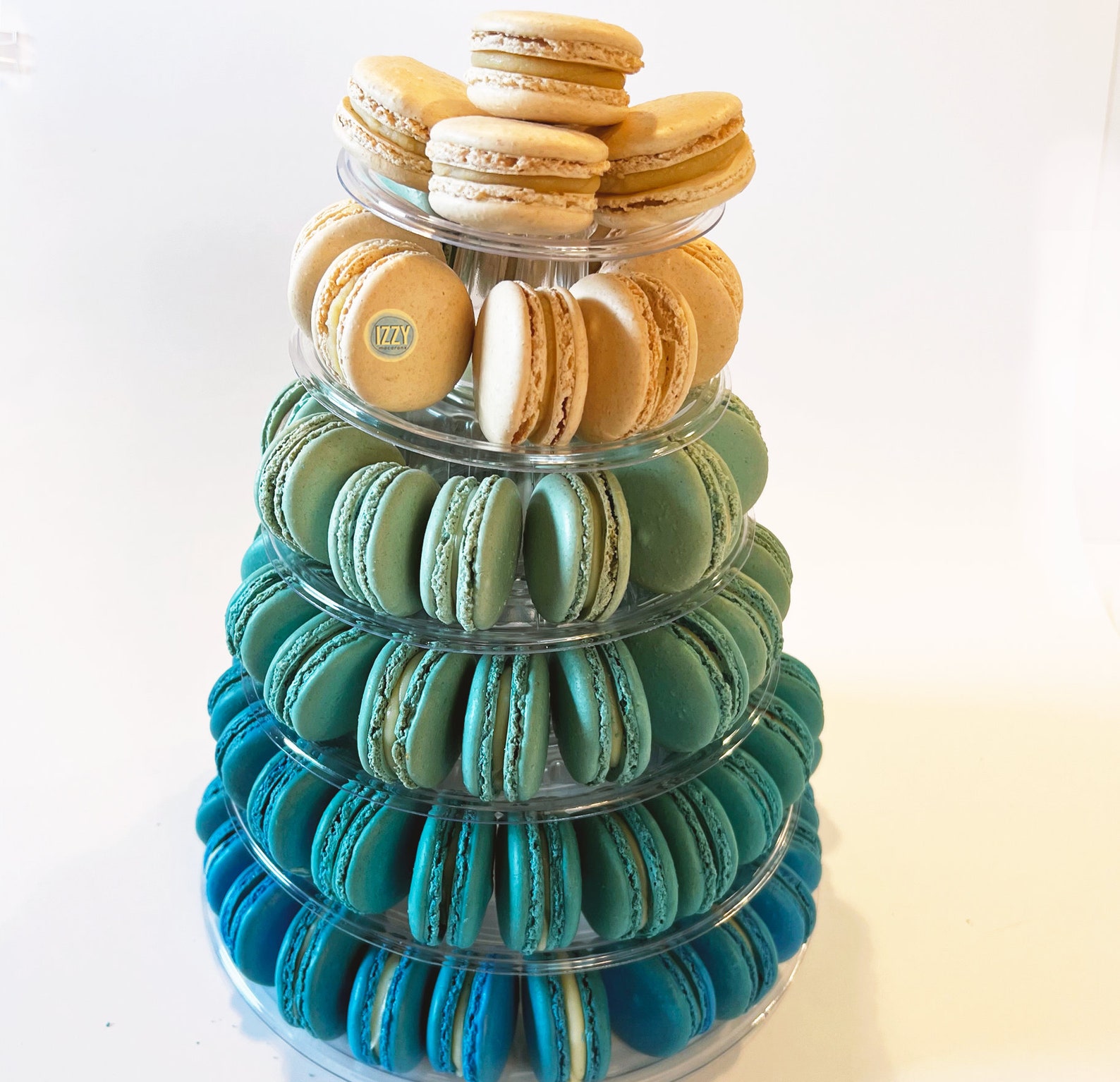 French Macaron Tower Macarons Tower Stand Included - Etsy