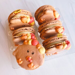 Thanksgiving Turkey Macarons - 6.12 or 24 - Friendsgiving Macarons ...