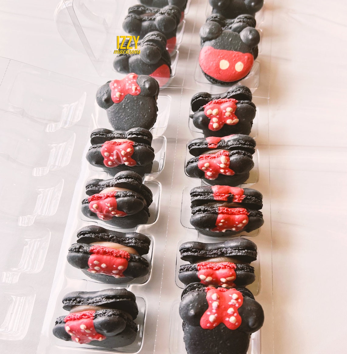 Mouse French Macarons 6, 12 or 24 - Choose Your Flavors - Edible ...