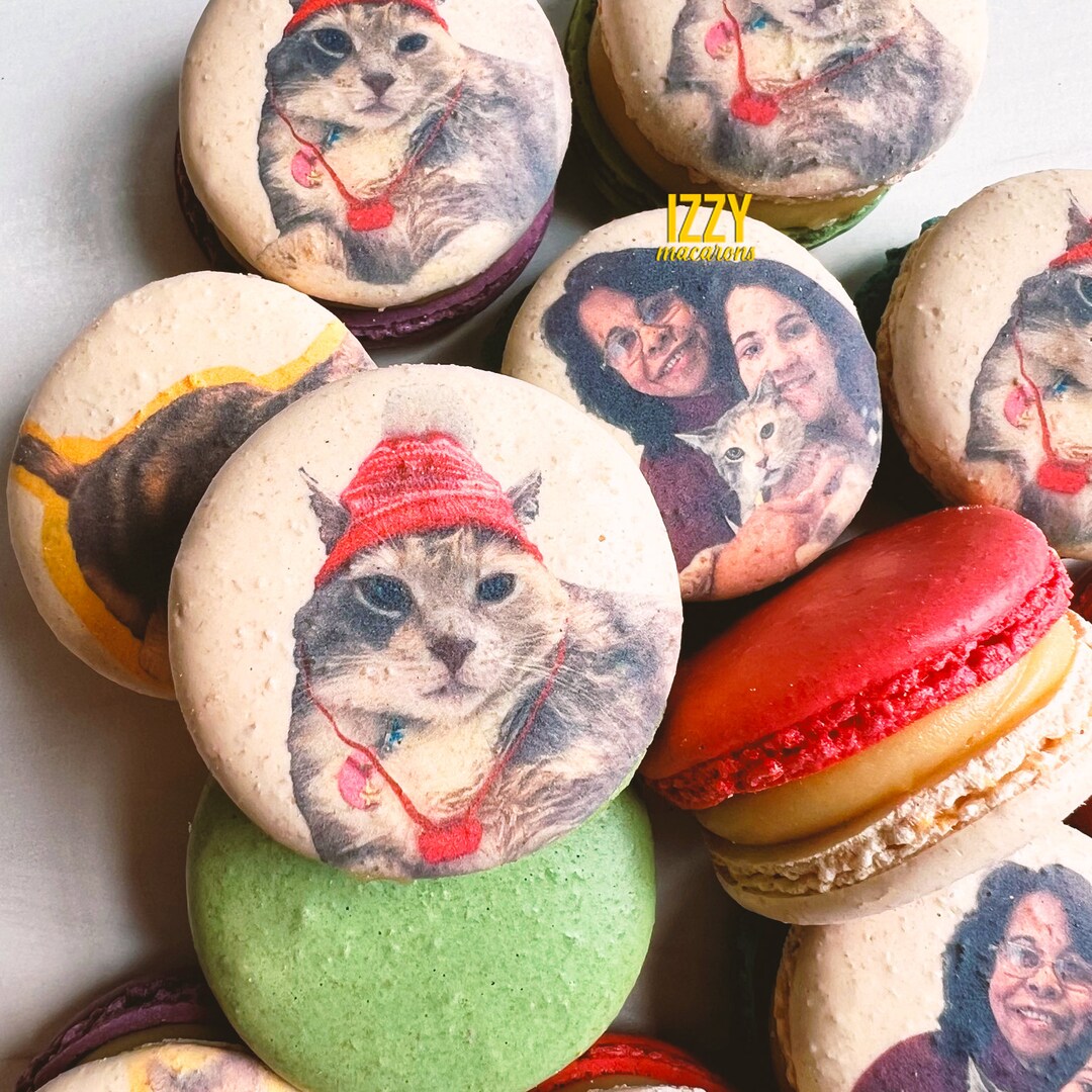 Picture French Macarons Logo/ Pictures French Macarons Gift ...