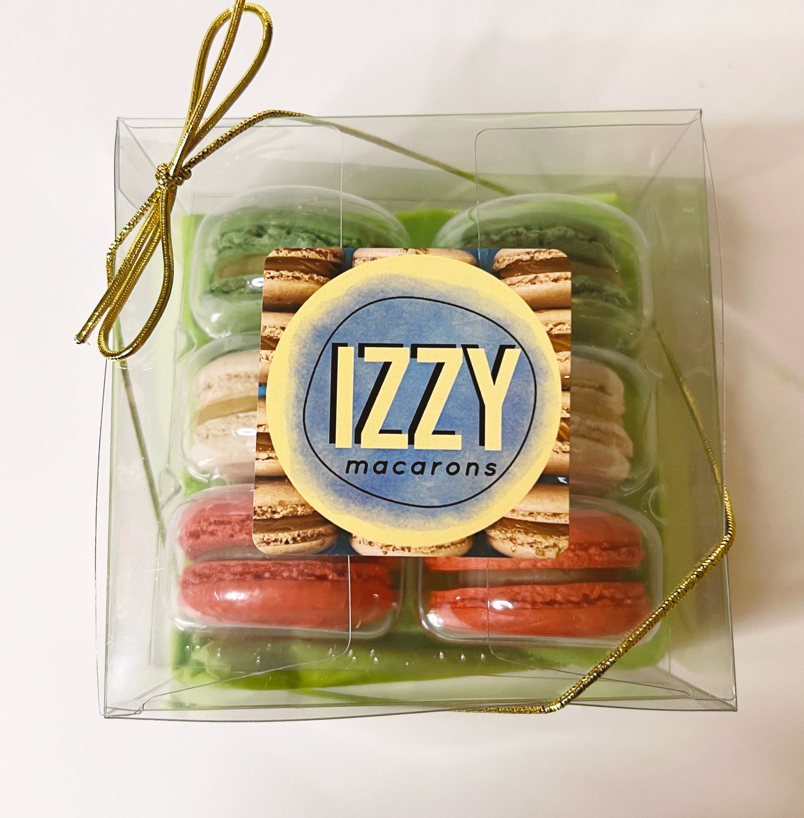 6 French Macaron Box Choose Your Flavor in Notes or Assorted - Etsy