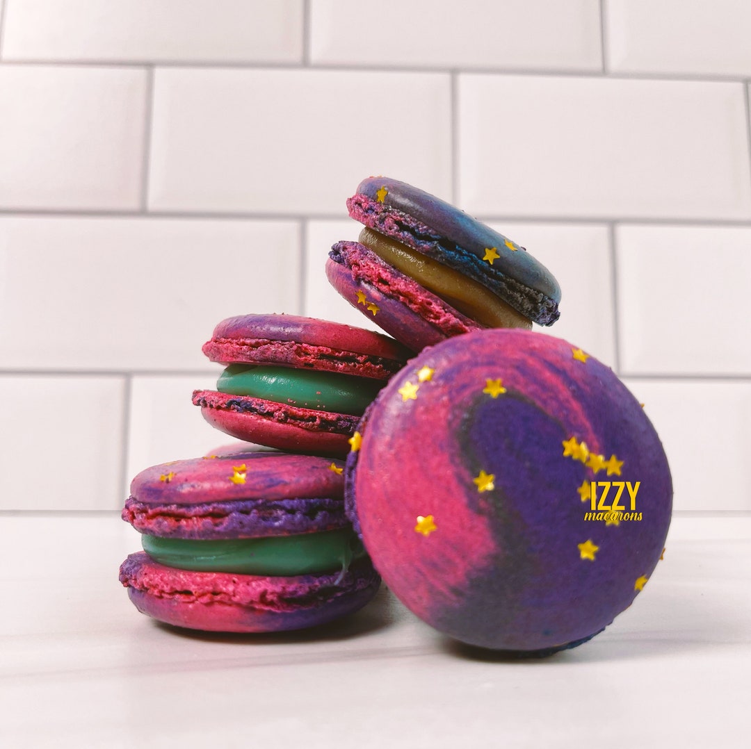 Sky Space French Macarons - 6/12/24 - Choose Your Flavor - Galaxy ...