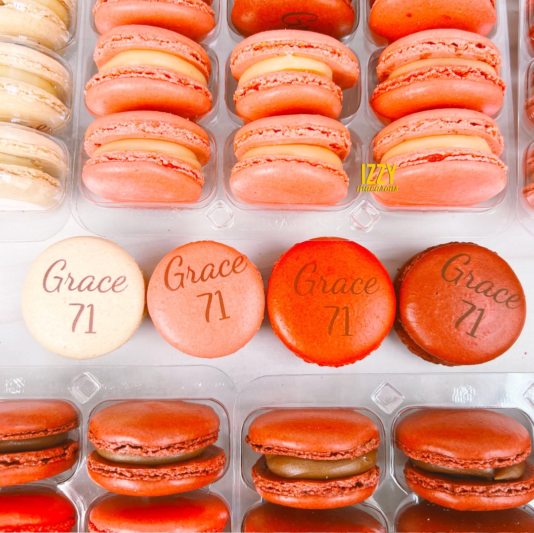 Red Ombre French Macarons Ombre - White to Red Fading Macarons Pack ...
