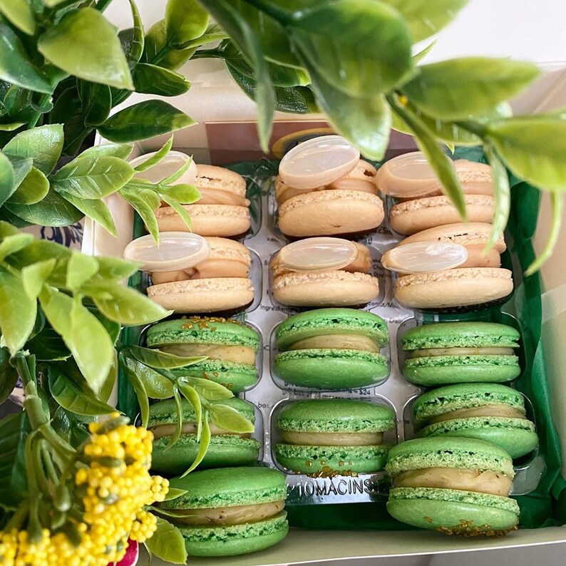 French Macarons 12 Macarons Box Cookies ICE PACK - Etsy