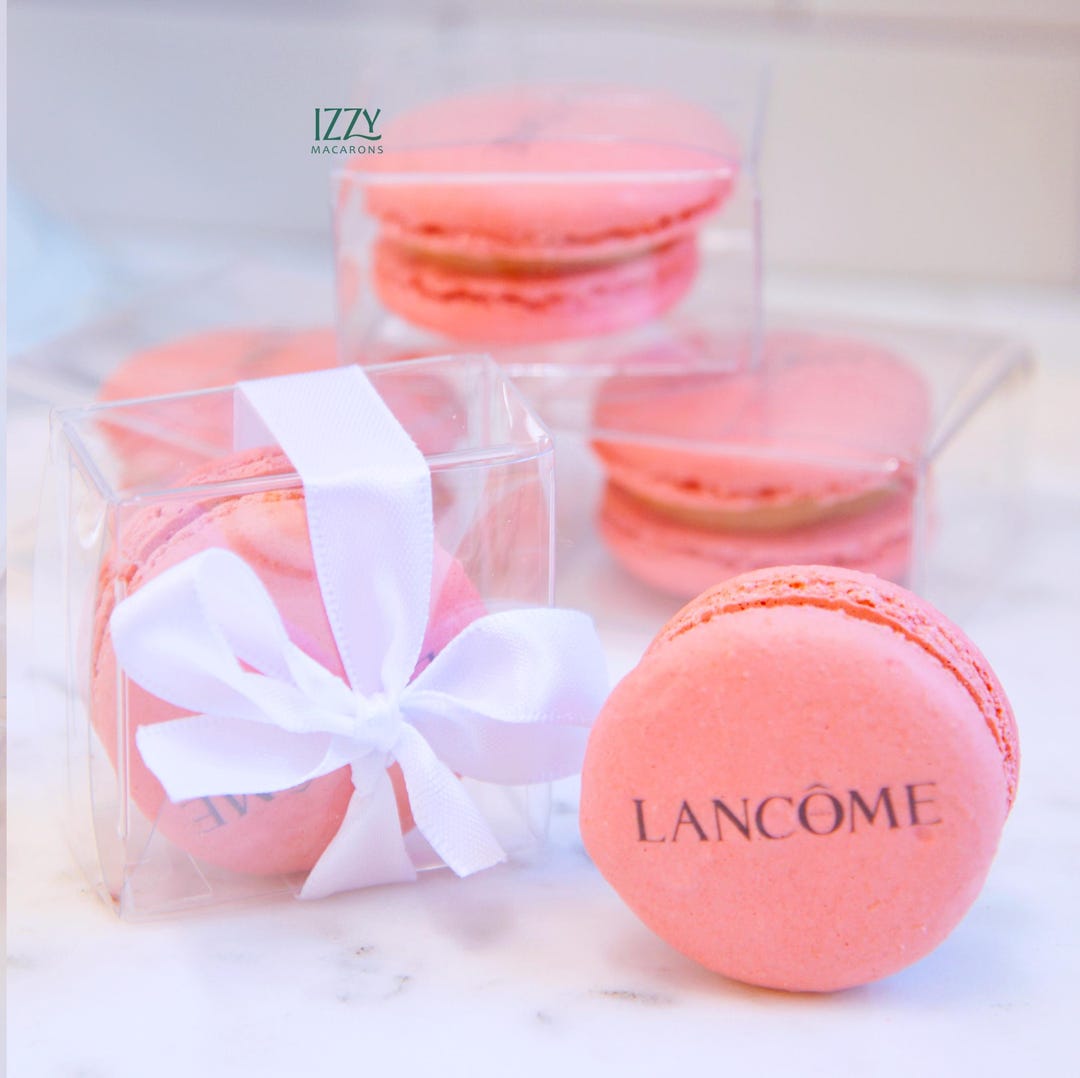 Individual Packed Macarons -party Macarons Favor Clear Box of 1 - Party ...