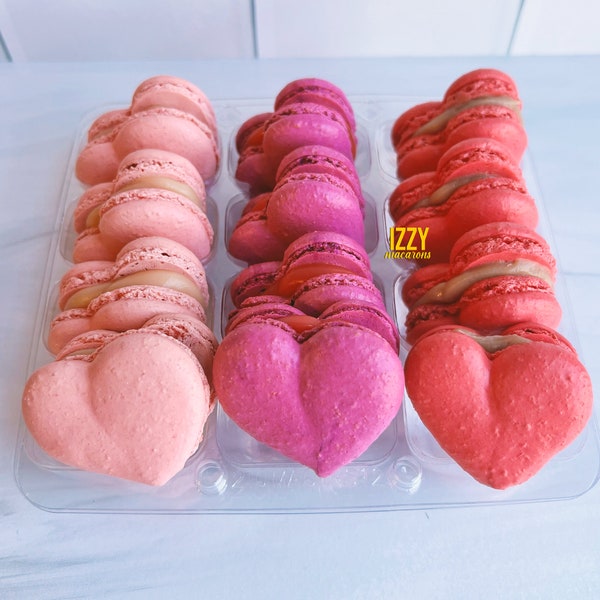 Heart Macaron - Etsy