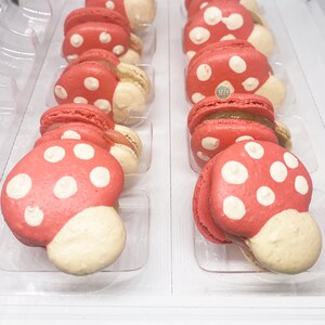 Mushrooms French Macarons 12 or 24 - Choose Your Flavors - Mushrooms ...