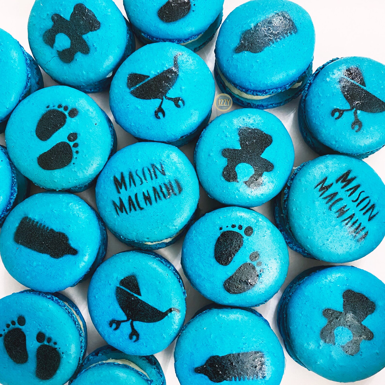 Baby Shower French Macarons 612 or 24 Choose Flavors - Etsy