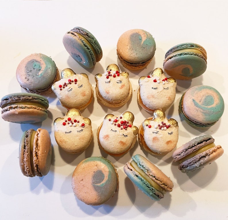 Unicorns French Macarons Baby Shower/kids Party Macaroons - Etsy