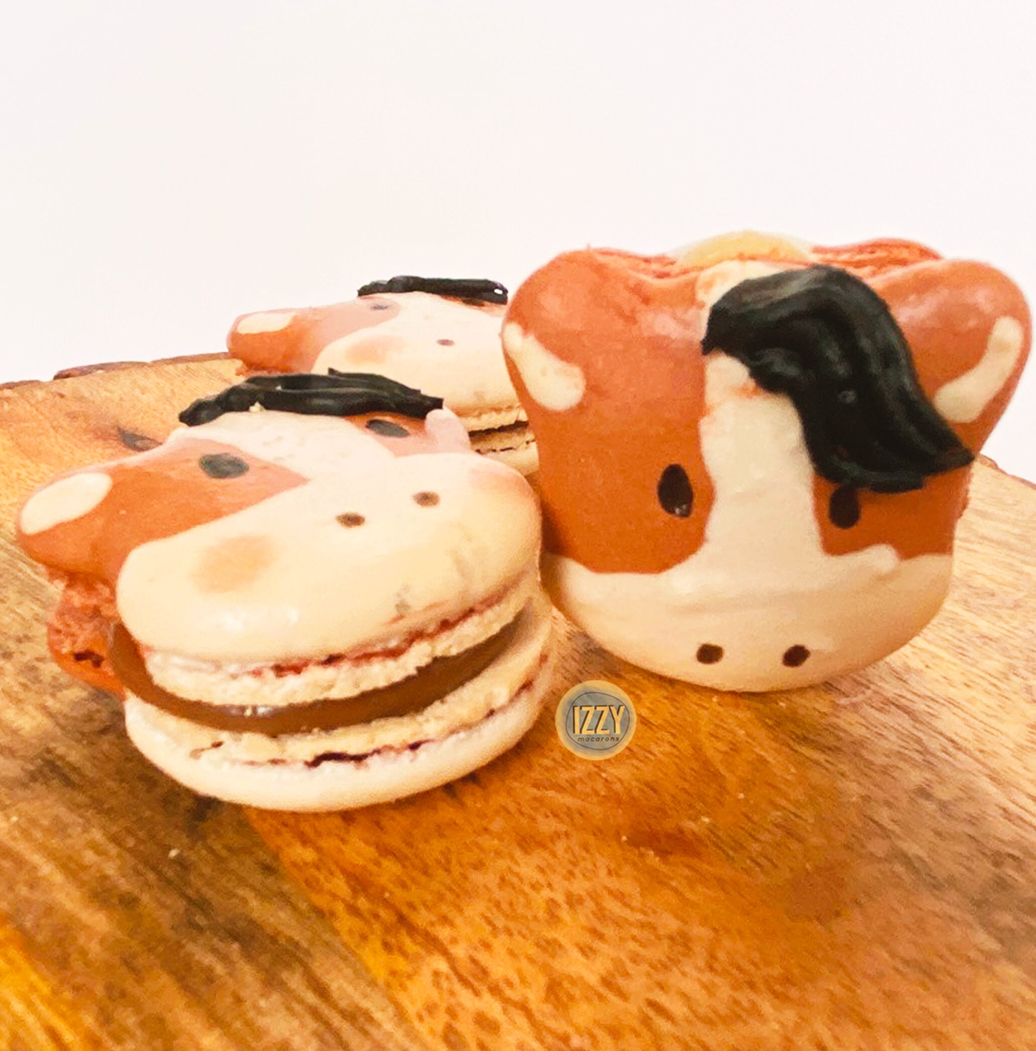 Farm Animals French Macarons 12 or 24 Choose Your Designs - Etsy