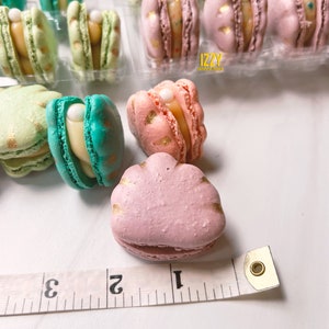 Seashell Macarons 15 or 30 - Choose Your Flavors - Edible Macaroons ...