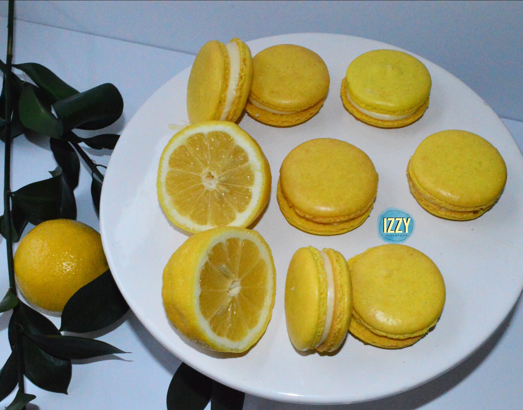 Lemon French Macarons 612 or 24 French Yellow Macaroons - Etsy