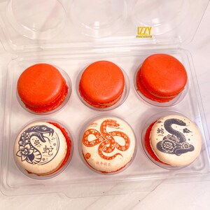 Snake French Macarons Year of the Snake 2025 - Chinese New Year ...
