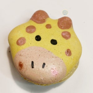 Zoo Animals French Macarons 12 or 24 - Choose Your Flavors - Elephant ...