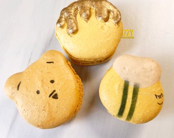 Elephant French Macarons 12 or 24 Choose Your Flavors - Etsy