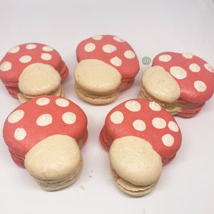 Mushrooms French Macarons 12 or 24 - Choose Your Flavors - Mushrooms ...
