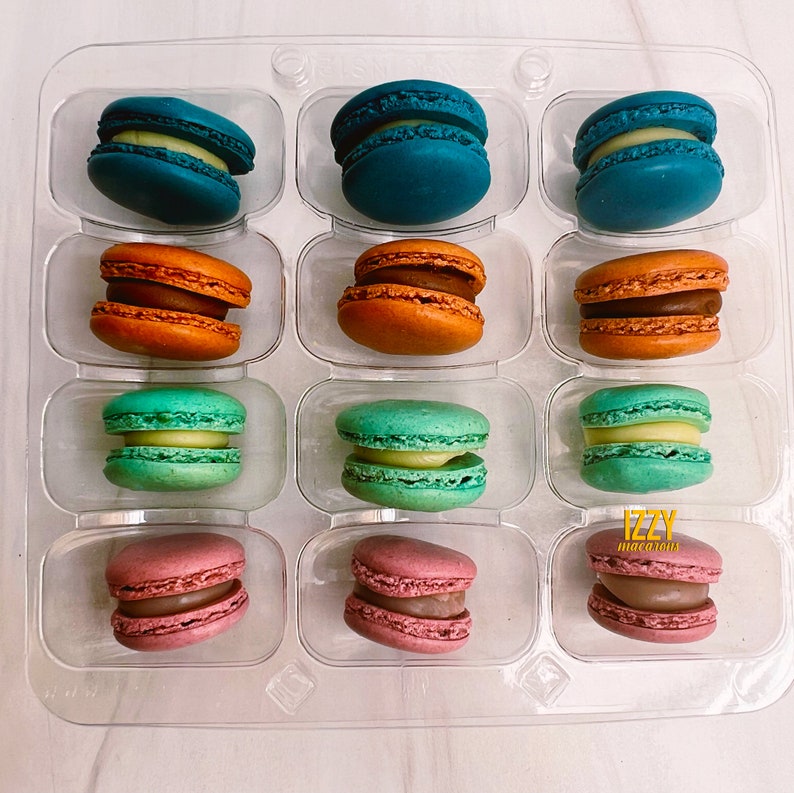Izzy Mini French Macarons - Choose Flavors- Standard Packaging - Ice ...