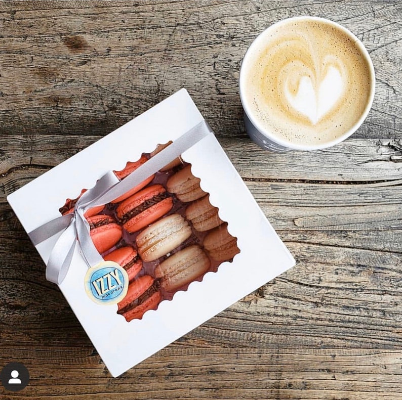 French Macarons 12 Macarons Box Cookies ICE PACK - Etsy