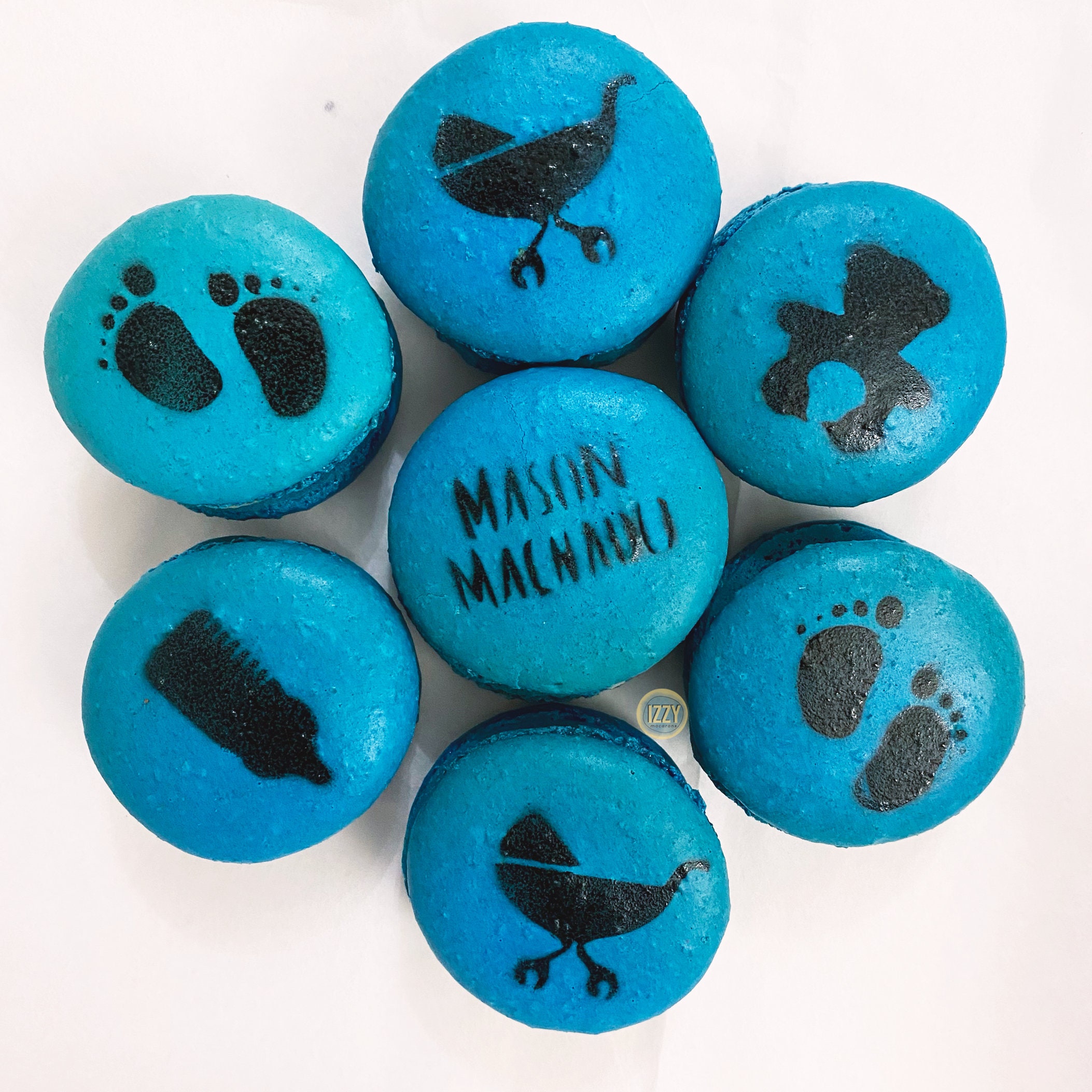 Baby Shower French Macarons 612 or 24 Choose Flavors - Etsy