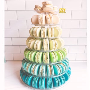 Macaron Tower - Macarons With Tower Stand Included - Babyshower ...
