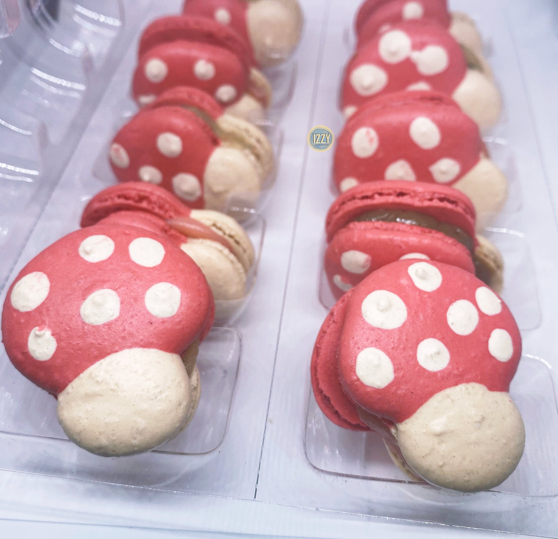 Mushrooms French Macarons 12 or 24 - Choose Your Flavors - Mushrooms ...