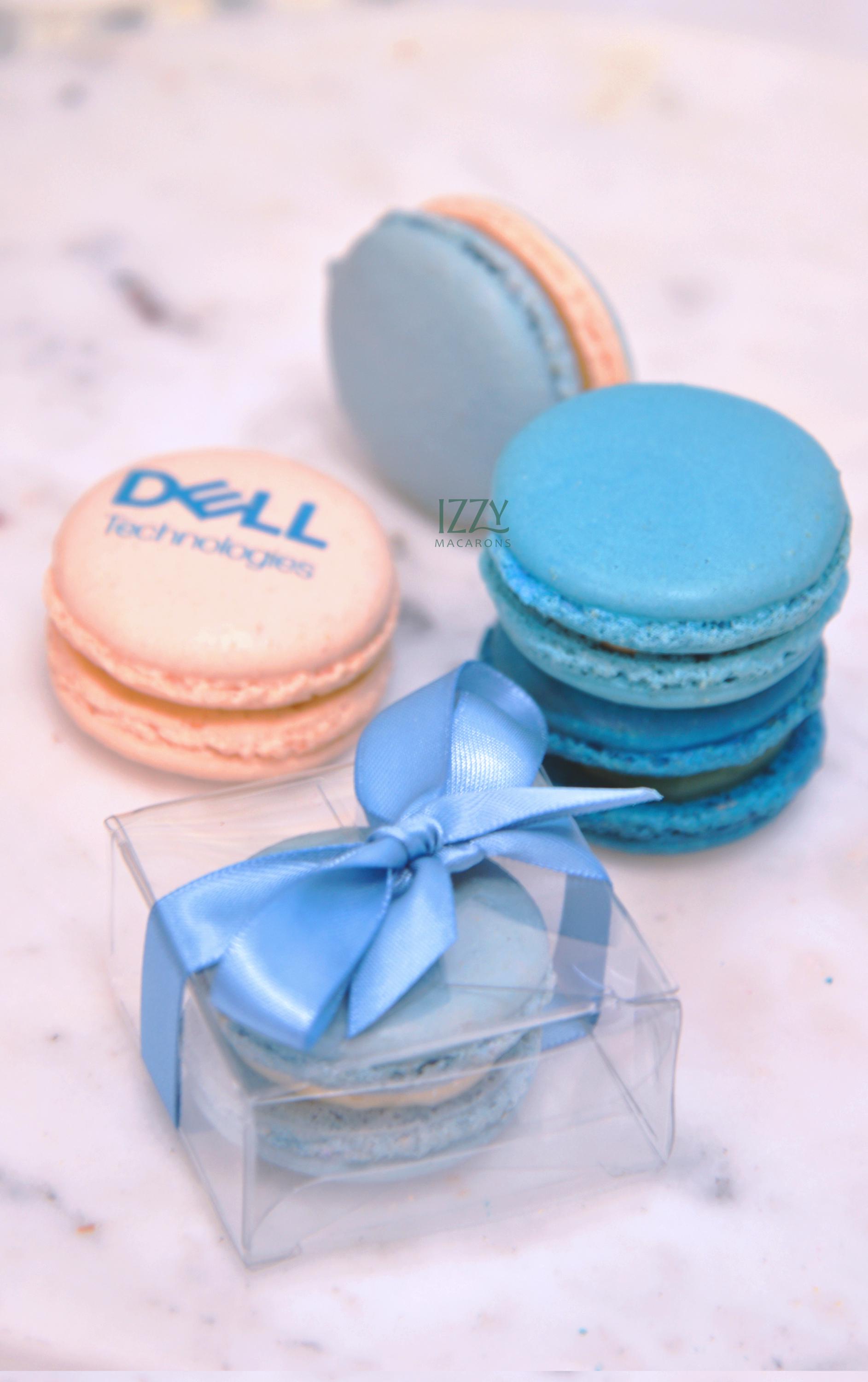 Individual Packed Macarons -party Macarons Favor Clear Box of 1 - Party ...