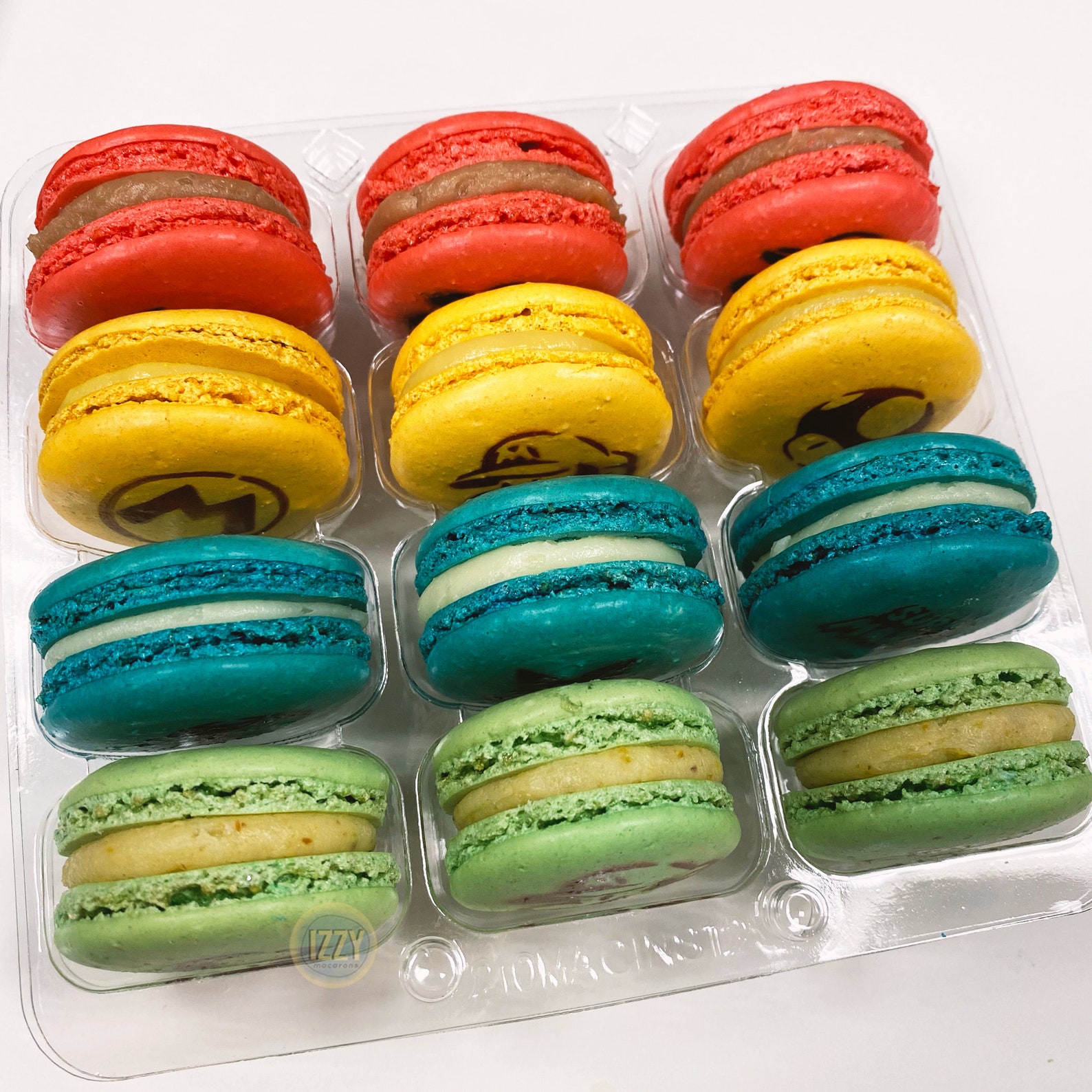 French Macarons 12 Macarons Box Cookies ICE PACK - Etsy