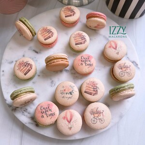 French Macarons - Princess Theme - Once Upon a Time Baby Shower Theme ...