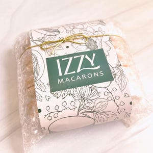 12 Macaron Box - Assorted Flavors - Gifts - French Macaroons - ICE PACK ...