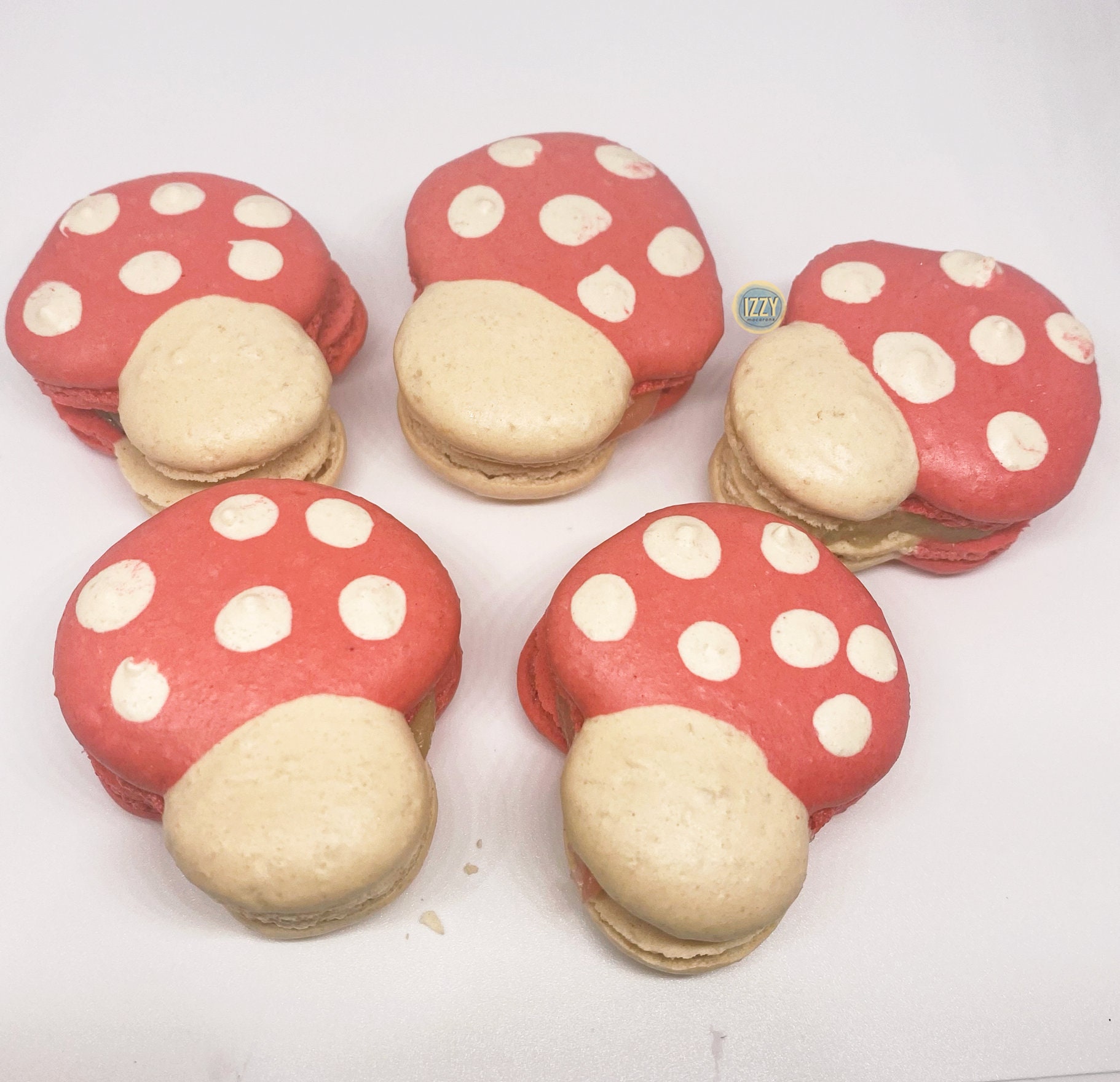 Mushrooms French Macarons 12 or 24 Choose Your Flavors - Etsy