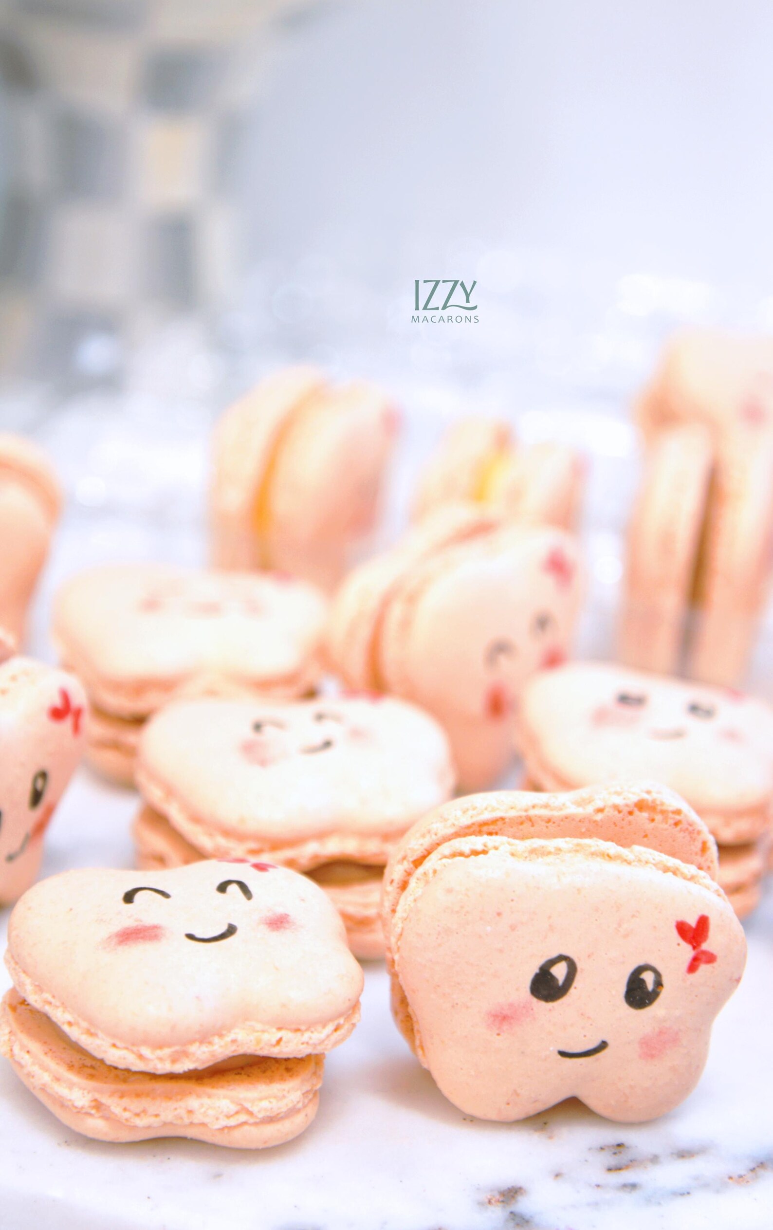 Tooth Macarons 15 or 30 - Choose Your Flavors - Edible Macaroons ...