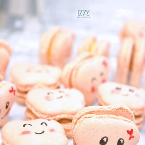 Tooth Macarons 15 or 30 - Choose Your Flavors - Edible Macaroons ...