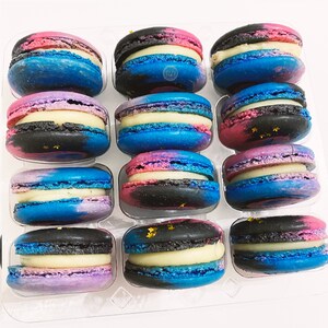 Galaxy Space Macarons 6/12/24 Choose Your Flavor French Macaroons ...