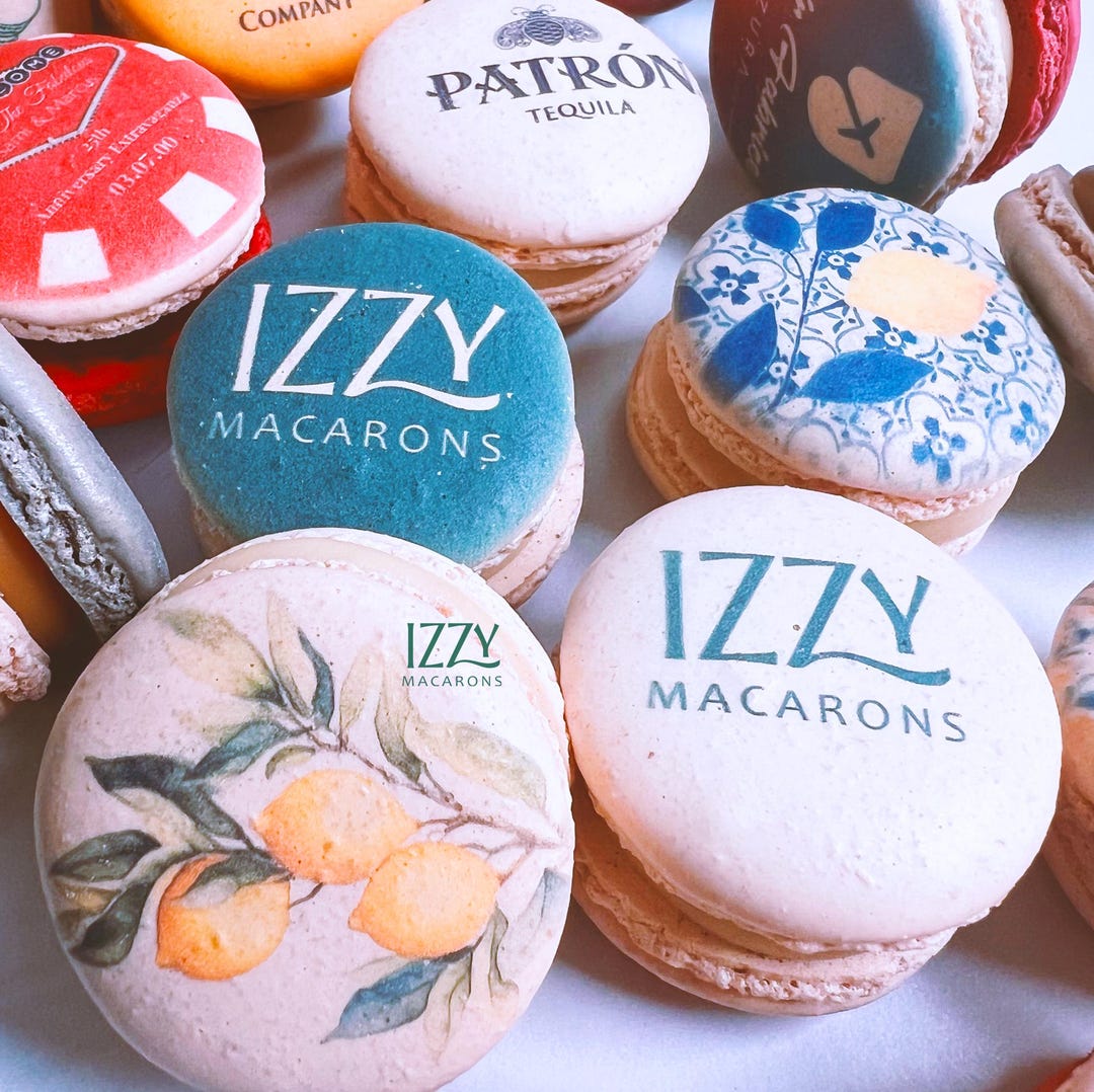 Picture French Macarons - Logo/ Cat, Family Pictures, Christmas Gift ...