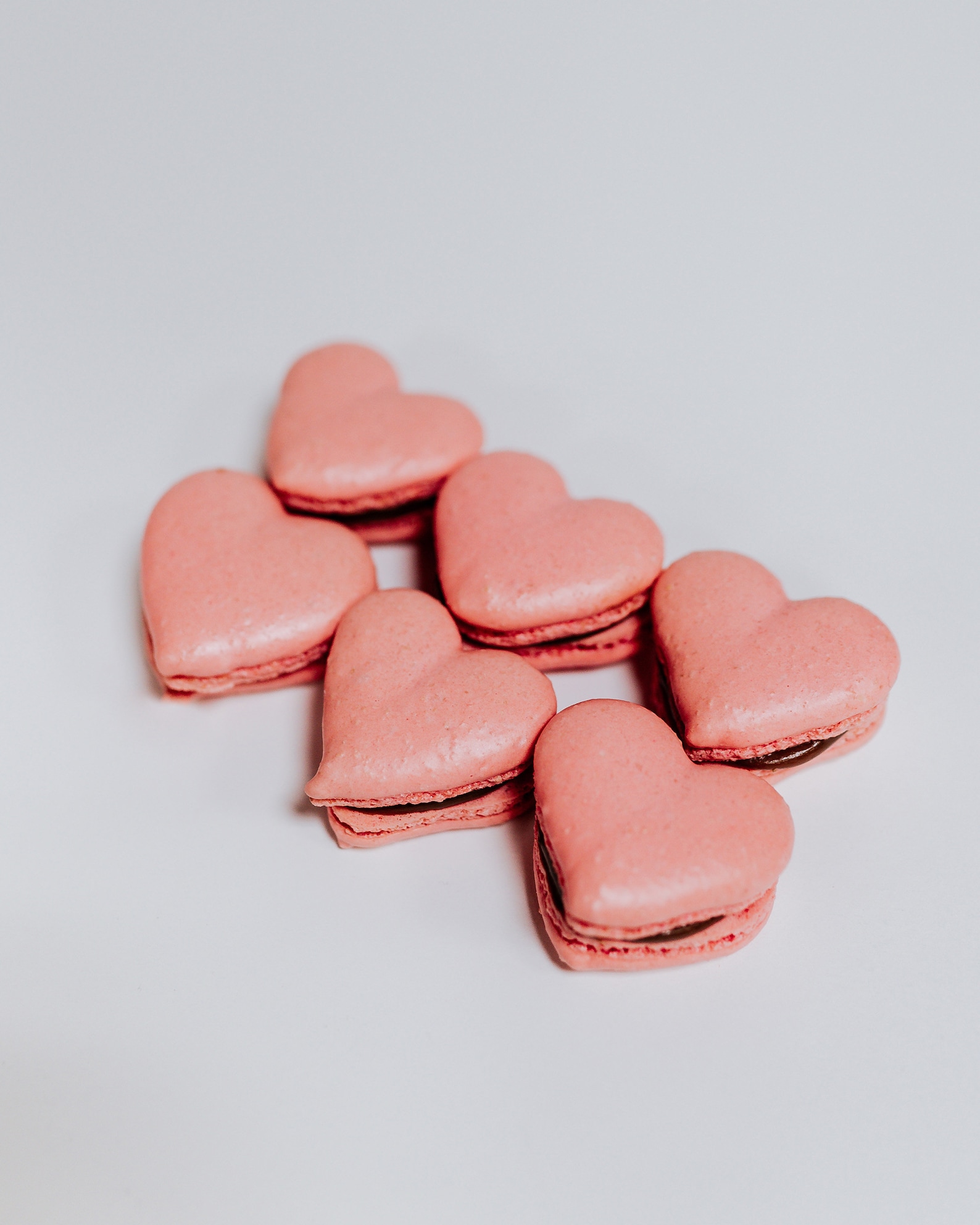 Heart Shaped Macarons French Macarons Heart Box - Etsy