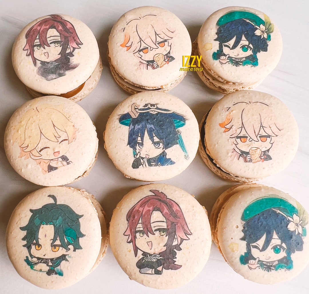 Anime Macarons - Logo/ Pictures - French Macarons Gift ...