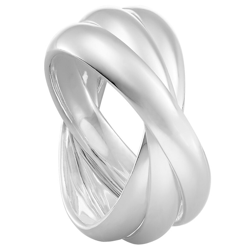 Shiny Silver Ring - Etsy