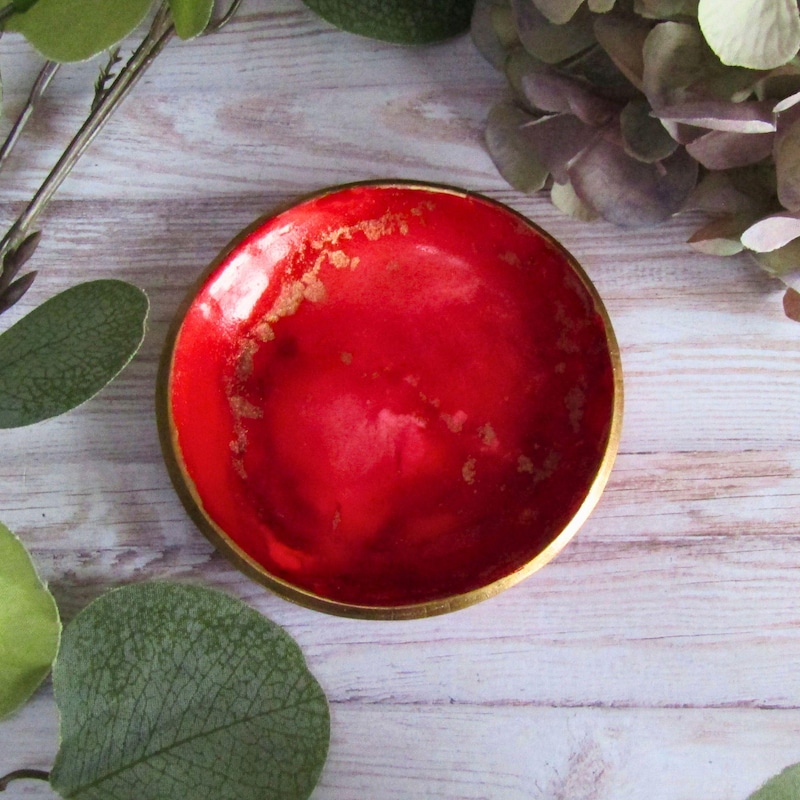 Small Pink Clay Tray - Etsy UK