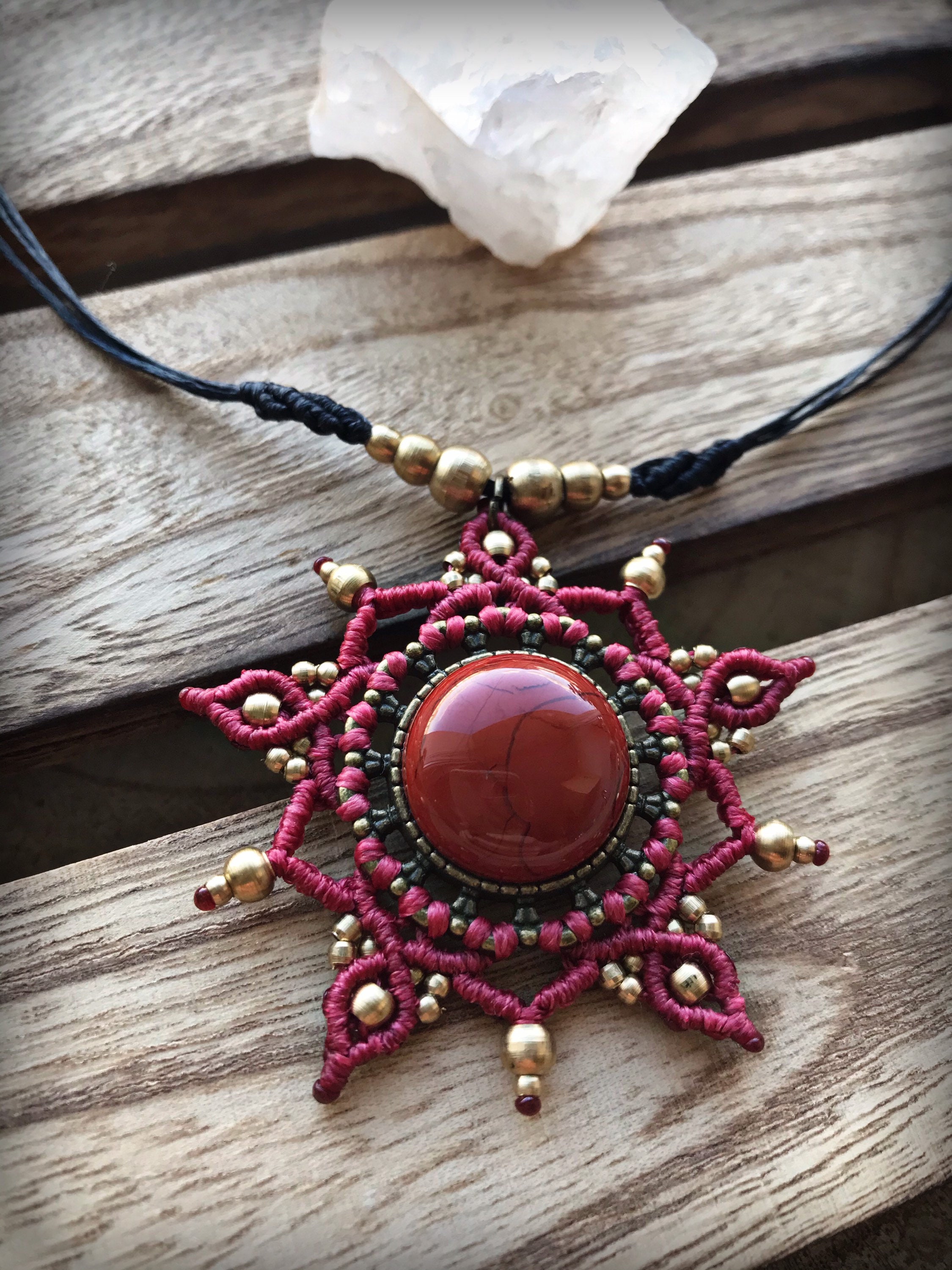 O ChakraSun o neck/throat chakra as a necklace | Etsy